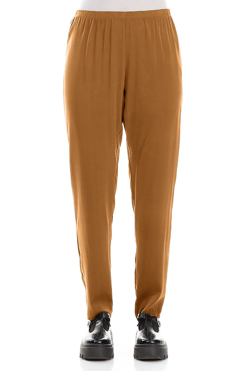 Aged Copper Silk Leggings – grizas.com